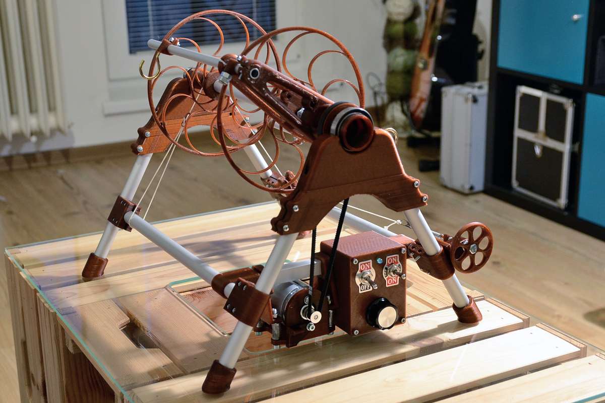 Elektrický kolovrat - Návrh a stavba - 3D tisk www.koppik.cz